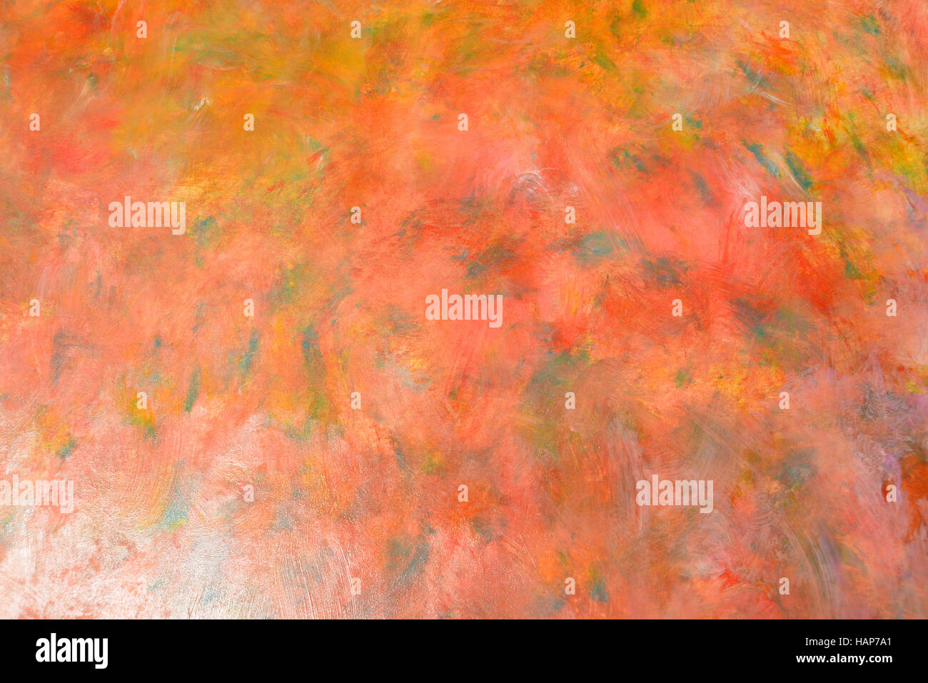 colored spots of color painted with brush Stock Photo - Alamy