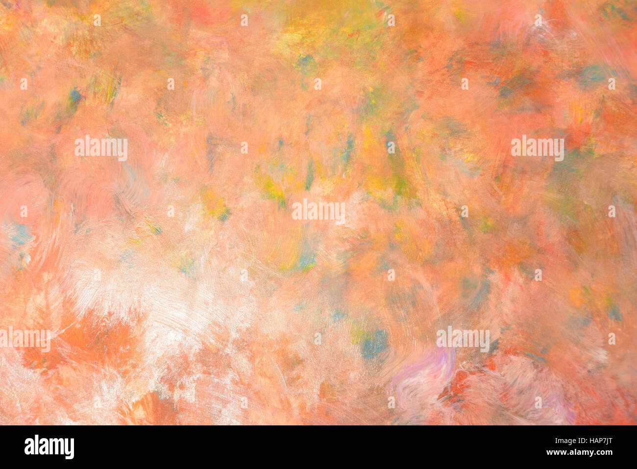 colored spots of color painted with brush Stock Photo - Alamy