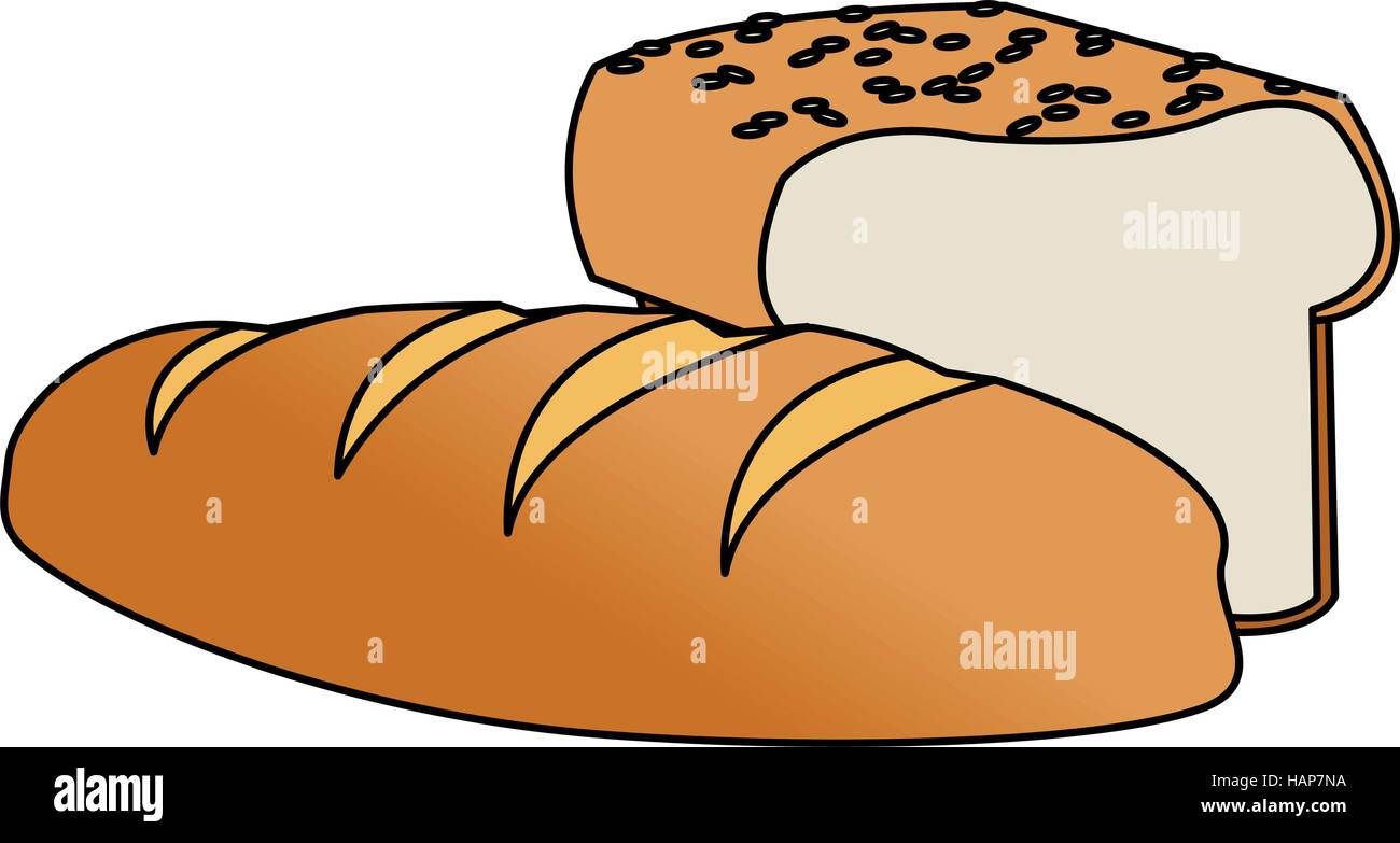 Isolated bread design Stock Vector Image & Art - Alamy