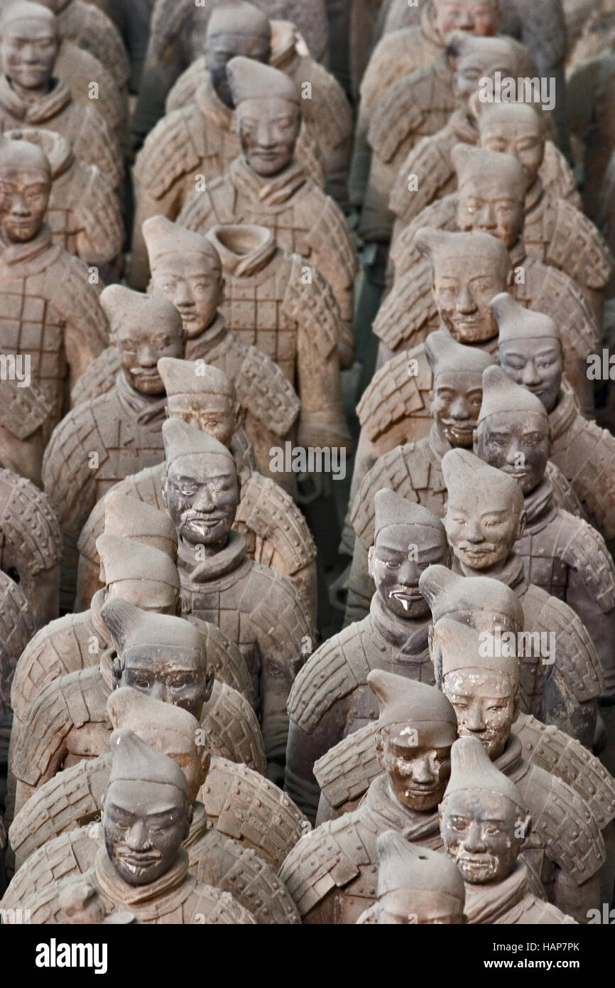 terracotta army from the emperor of qin Stock Photo - Alamy