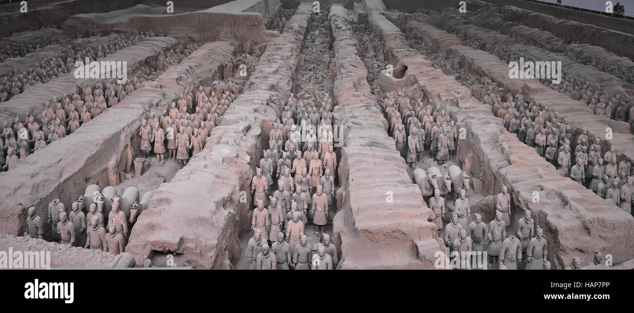 terracotta army from the emperor of qin Stock Photo - Alamy