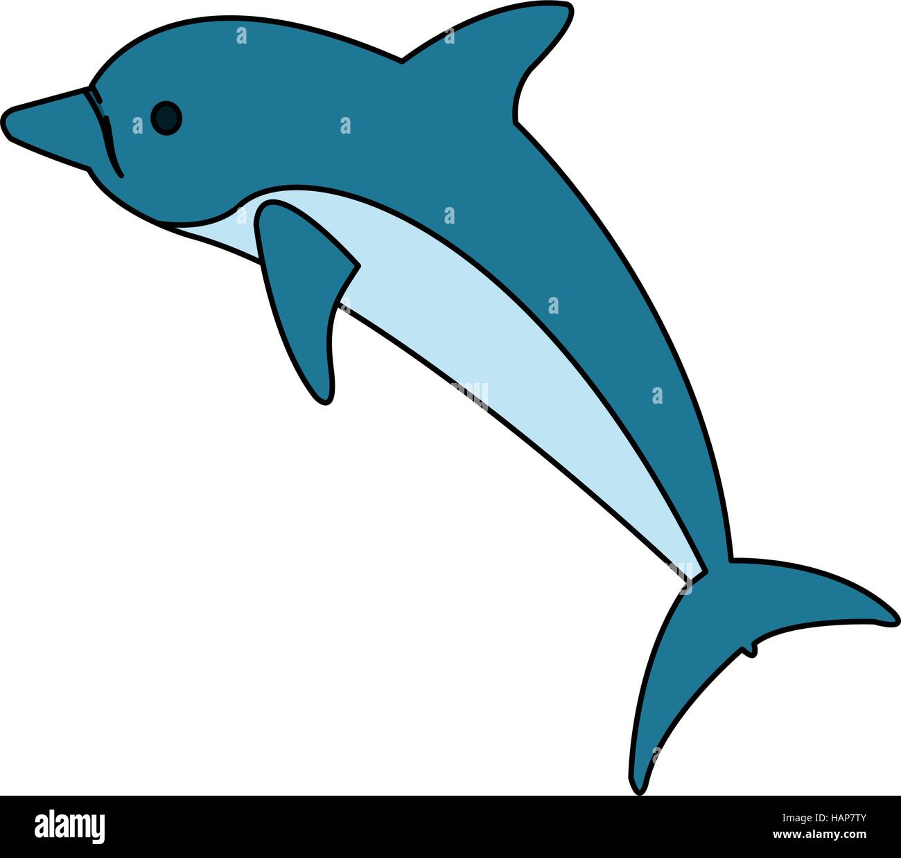 Isolated dolphin design Stock Vector Image & Art - Alamy