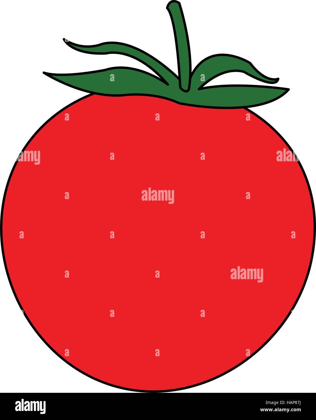 Isolated tomato design Stock Vector Image & Art - Alamy