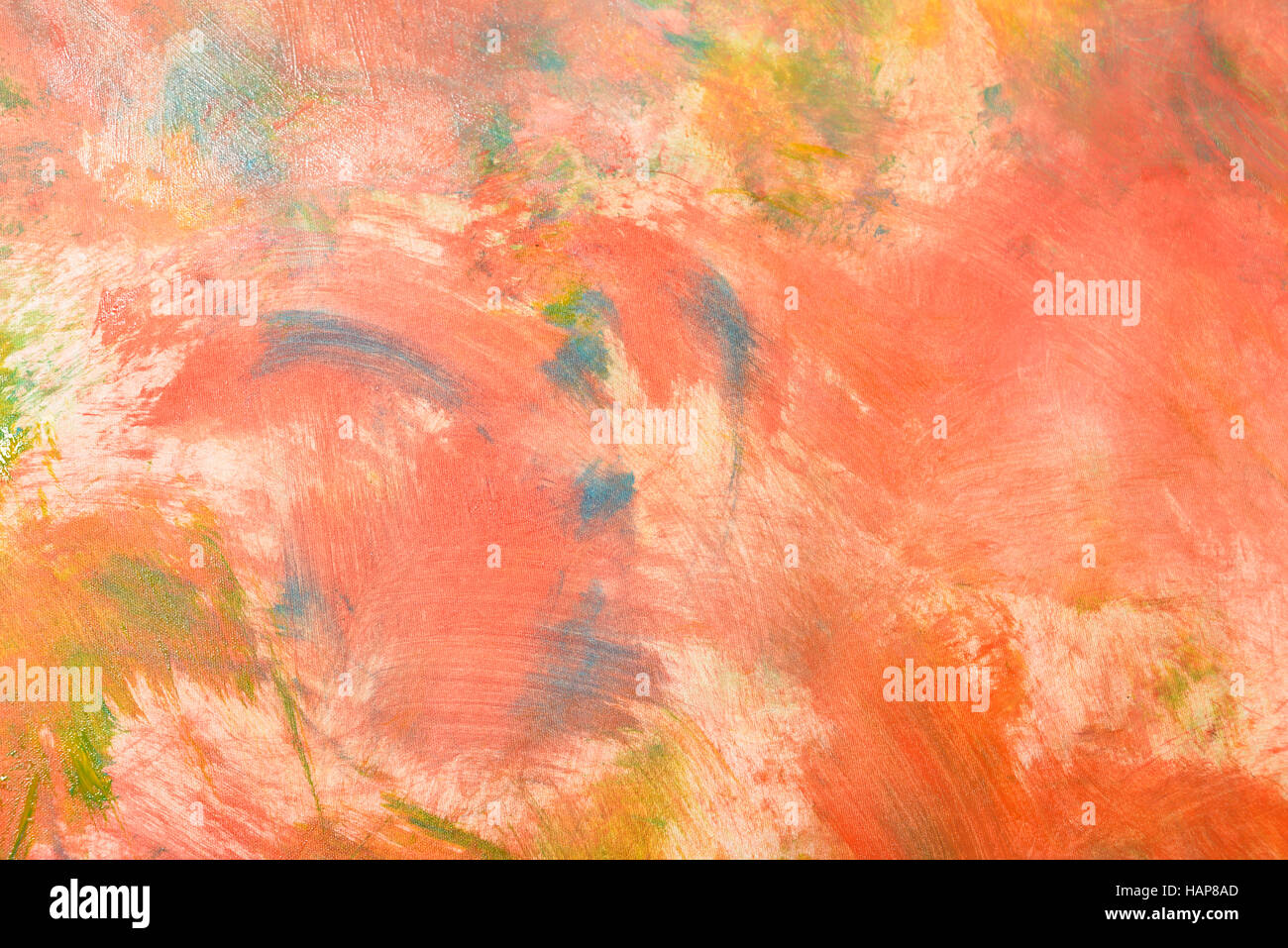colored spots of color painted with brush Stock Photo - Alamy