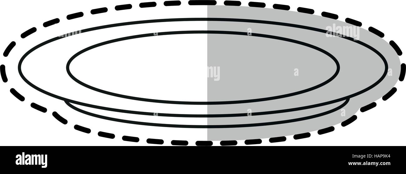 Isolated plate design Stock Vector Image & Art - Alamy
