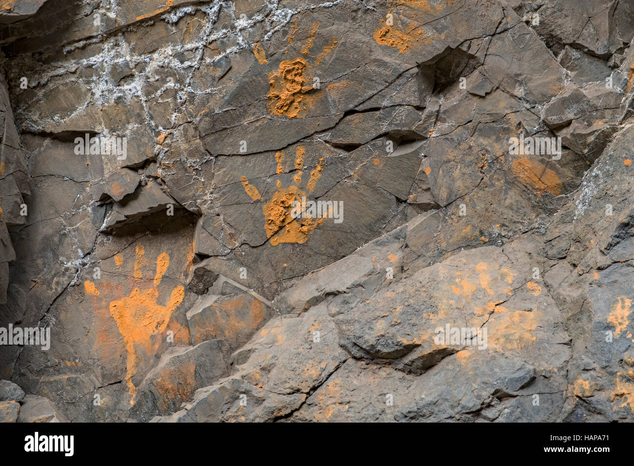 Muddy handprints hi-res stock photography and images - Alamy