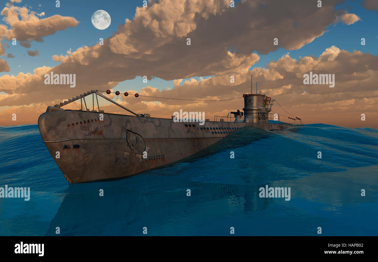 U boat patrol hi-res stock photography and images - Alamy