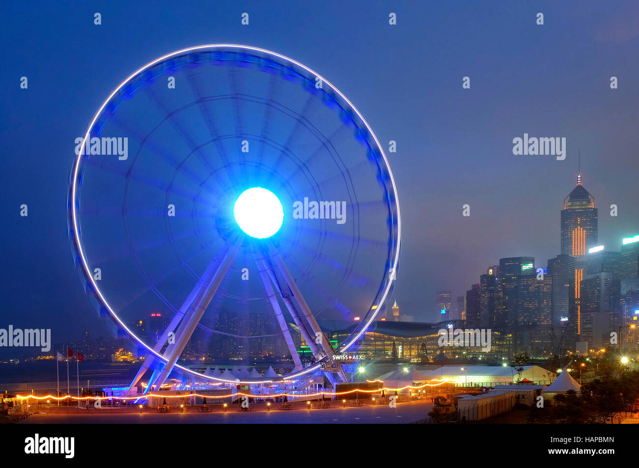 Hong kong observation wheel hi-res stock photography and images - Alamy