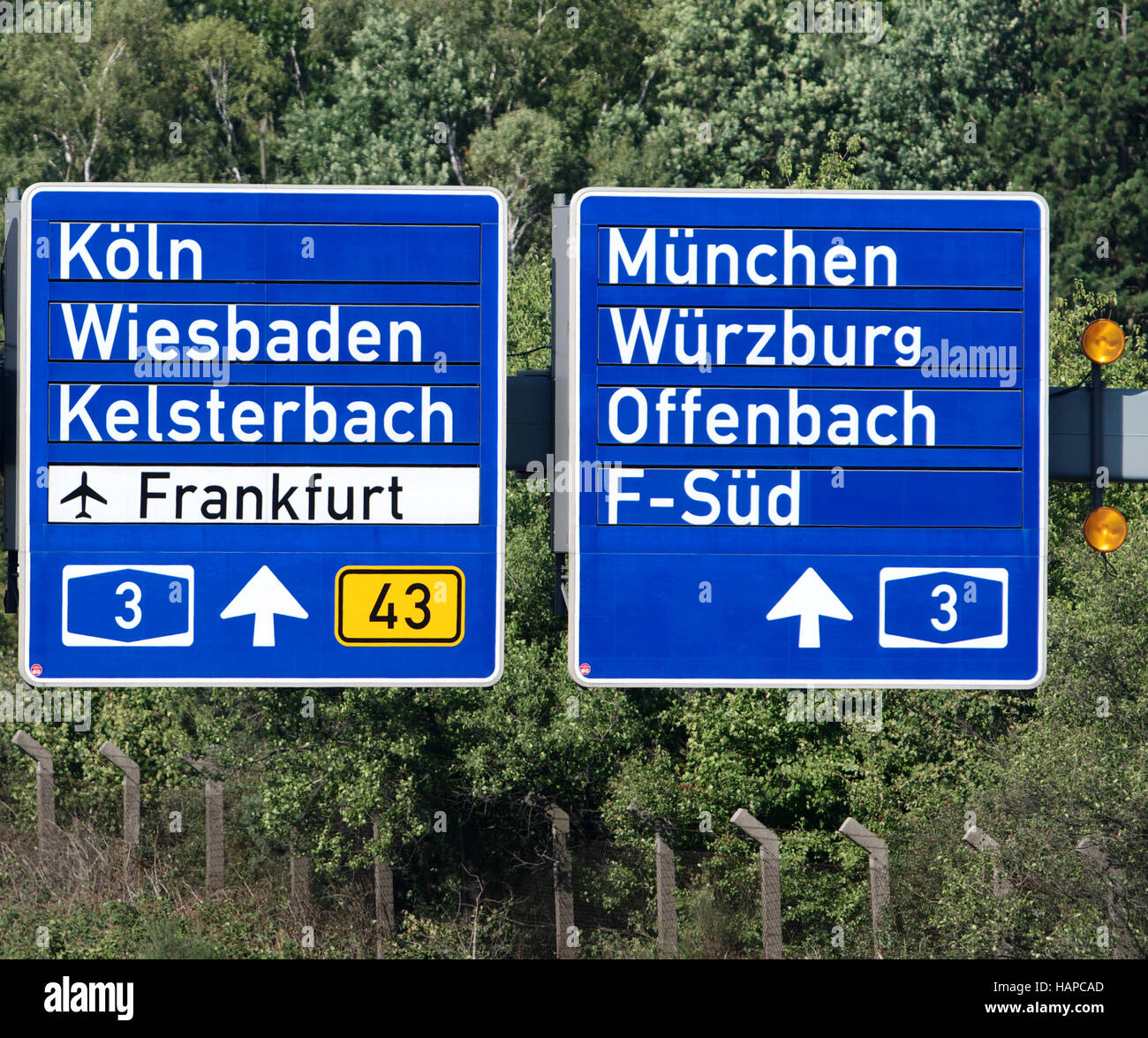 autobahn sign Stock Photo: 127111781 - Alamy
