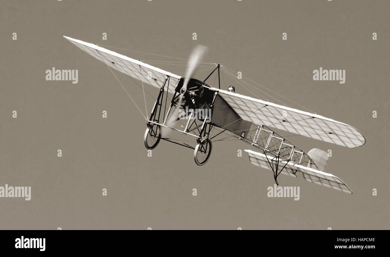 Bleriot xi monoplane hi-res stock photography and images - Alamy
