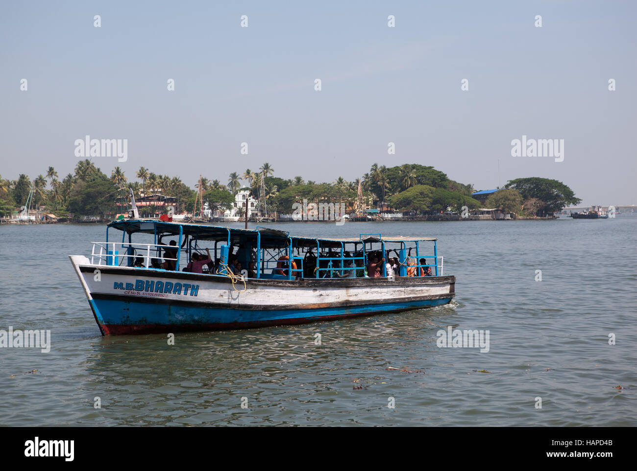 Ferry in Fort Kochi,Cochin, Kerala,India Stock Photo - Alamy