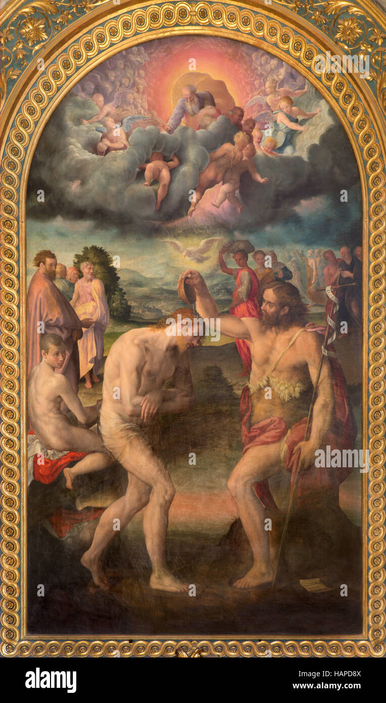 John the baptist water baptism painting hi-res stock photography and images - Alamy