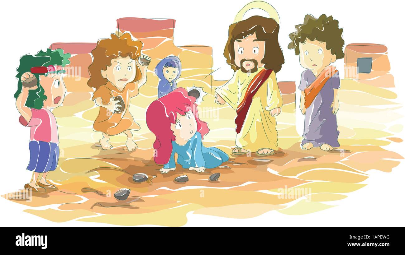 Religious group Stock Vector Images - Alamy