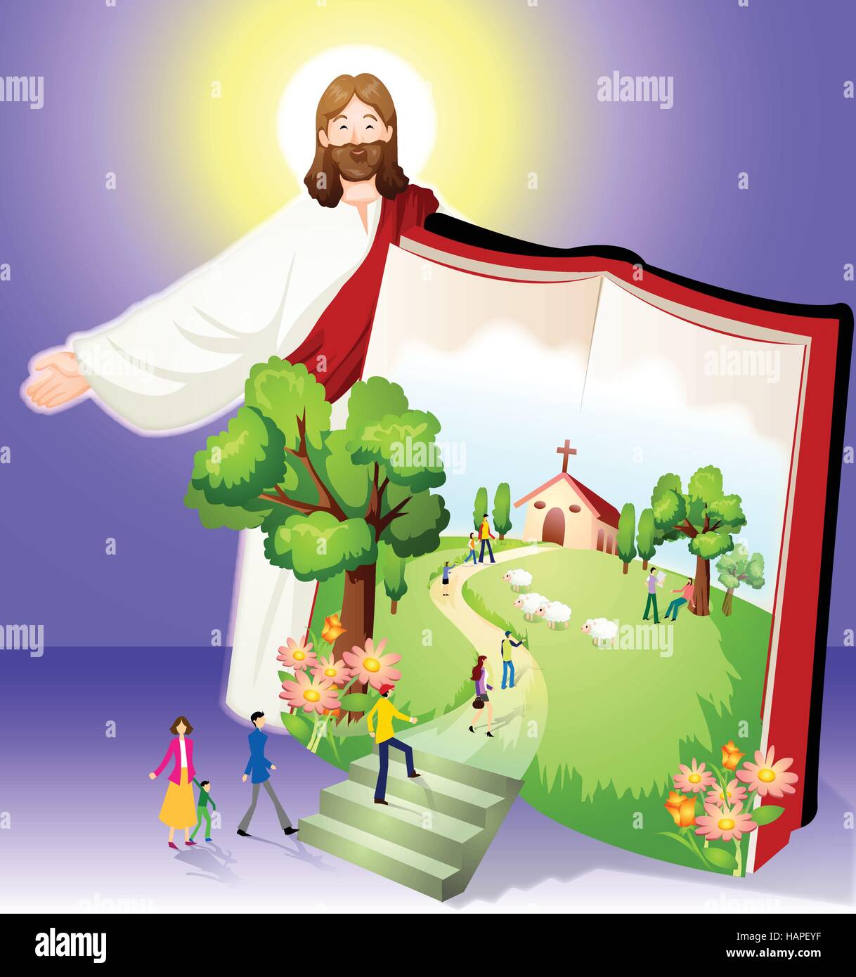 Religious images illustration Stock Vector Image & Art - Alamy