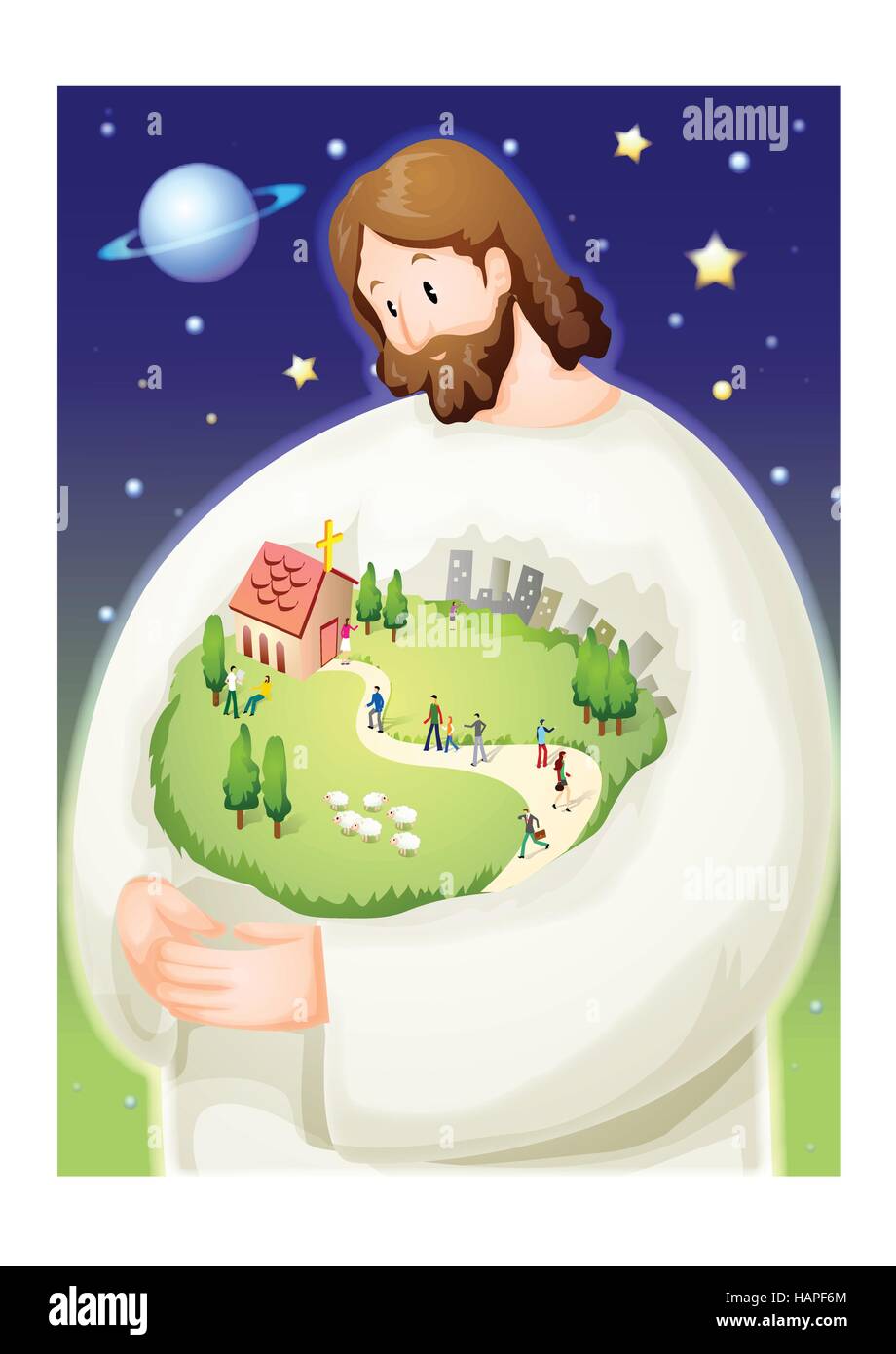 Religious images illustration Stock Vector Image & Art - Alamy