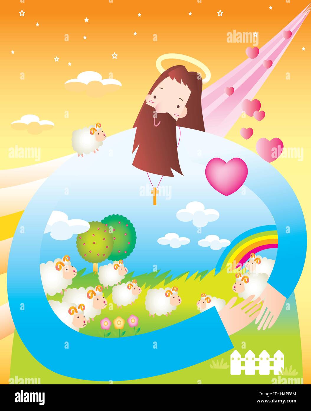 Religious images illustration Stock Vector Image & Art - Alamy