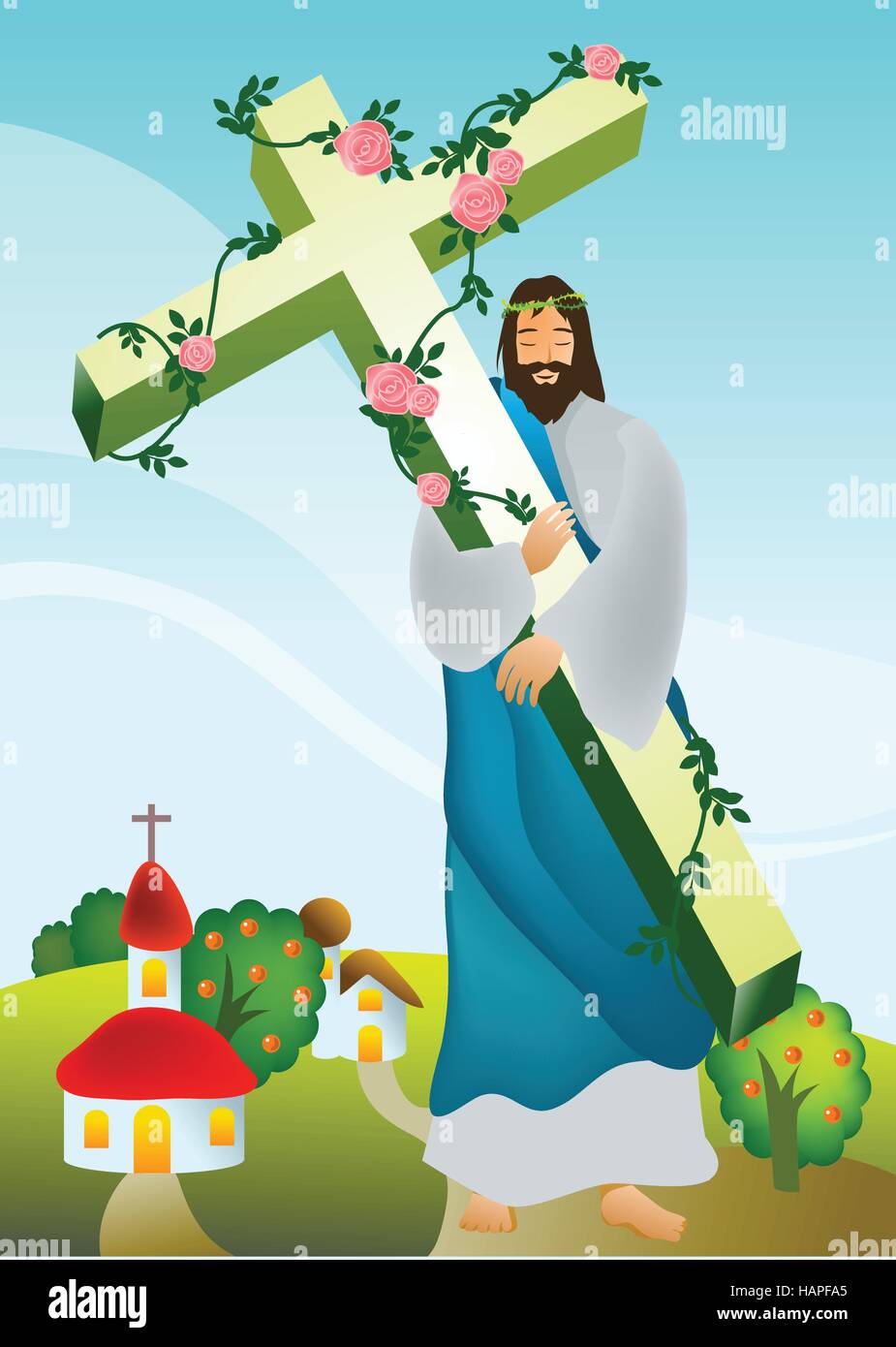 Religious images illustration Stock Vector Image & Art - Alamy
