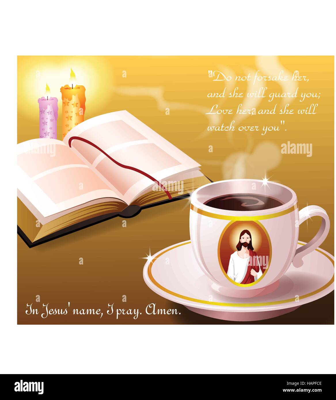 Religious images Placard Stock Vector Image & Art - Alamy