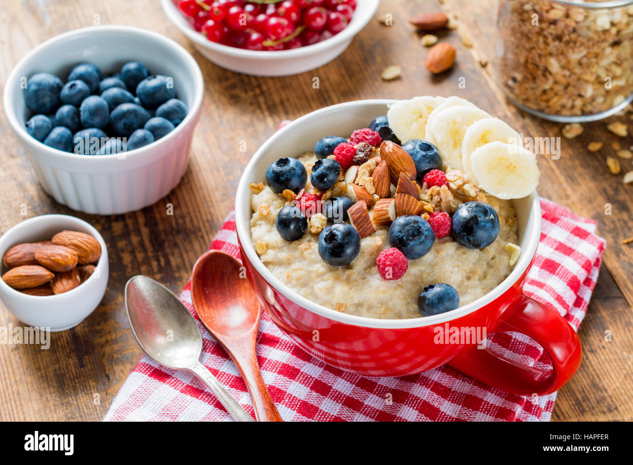 Finnish Oat Porridge Healthy Traditional Breakfast