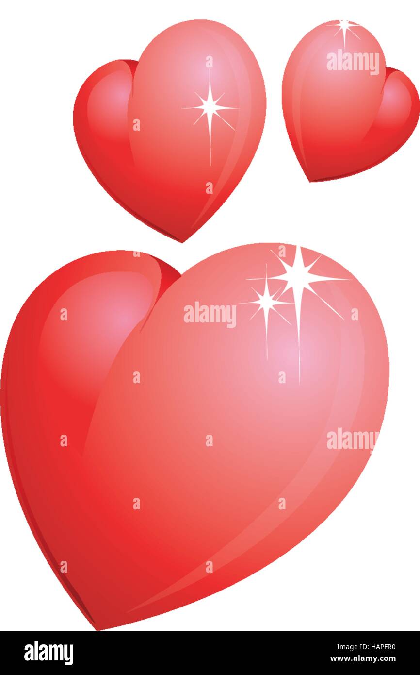 Human heart icon set Stock Vector Images - Alamy