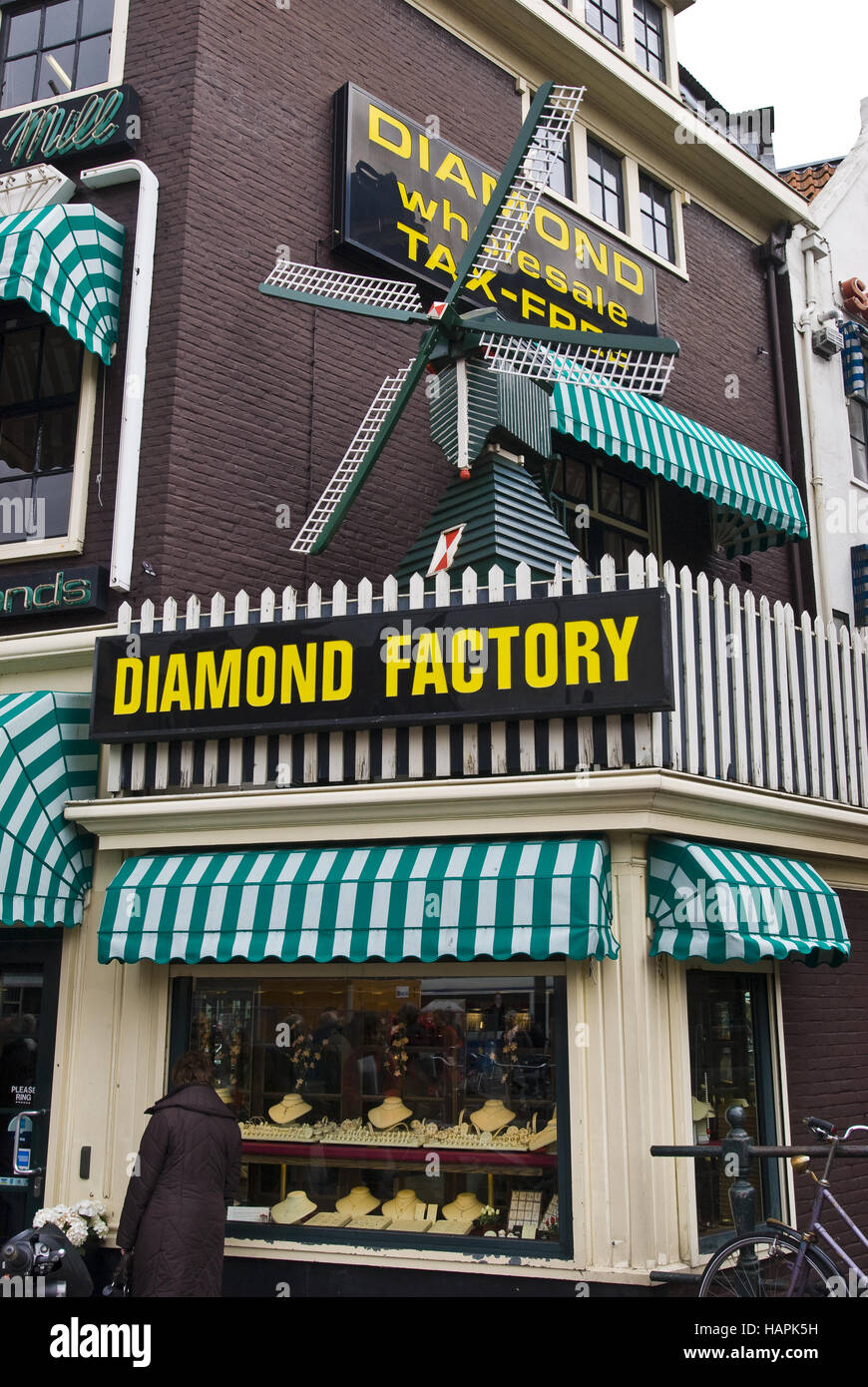 Diamond factory amsterdam hi-res stock photography and images - Alamy