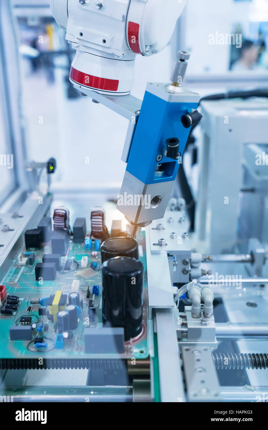 Controler of robotic hand Stock Photo - Alamy