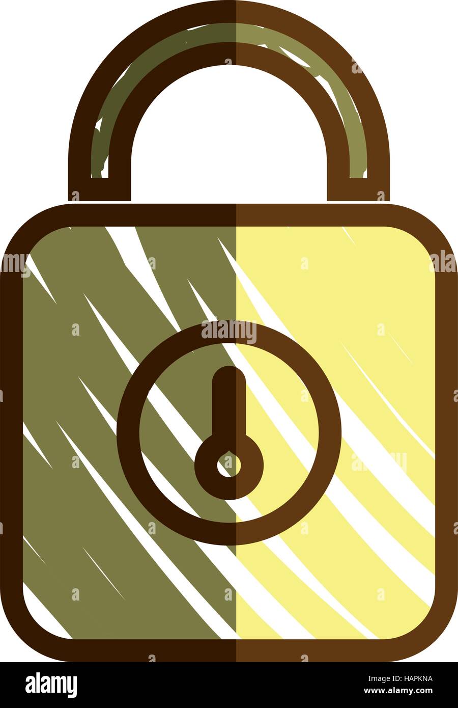 safe padlock security isolated icon vector illustration design Stock ...