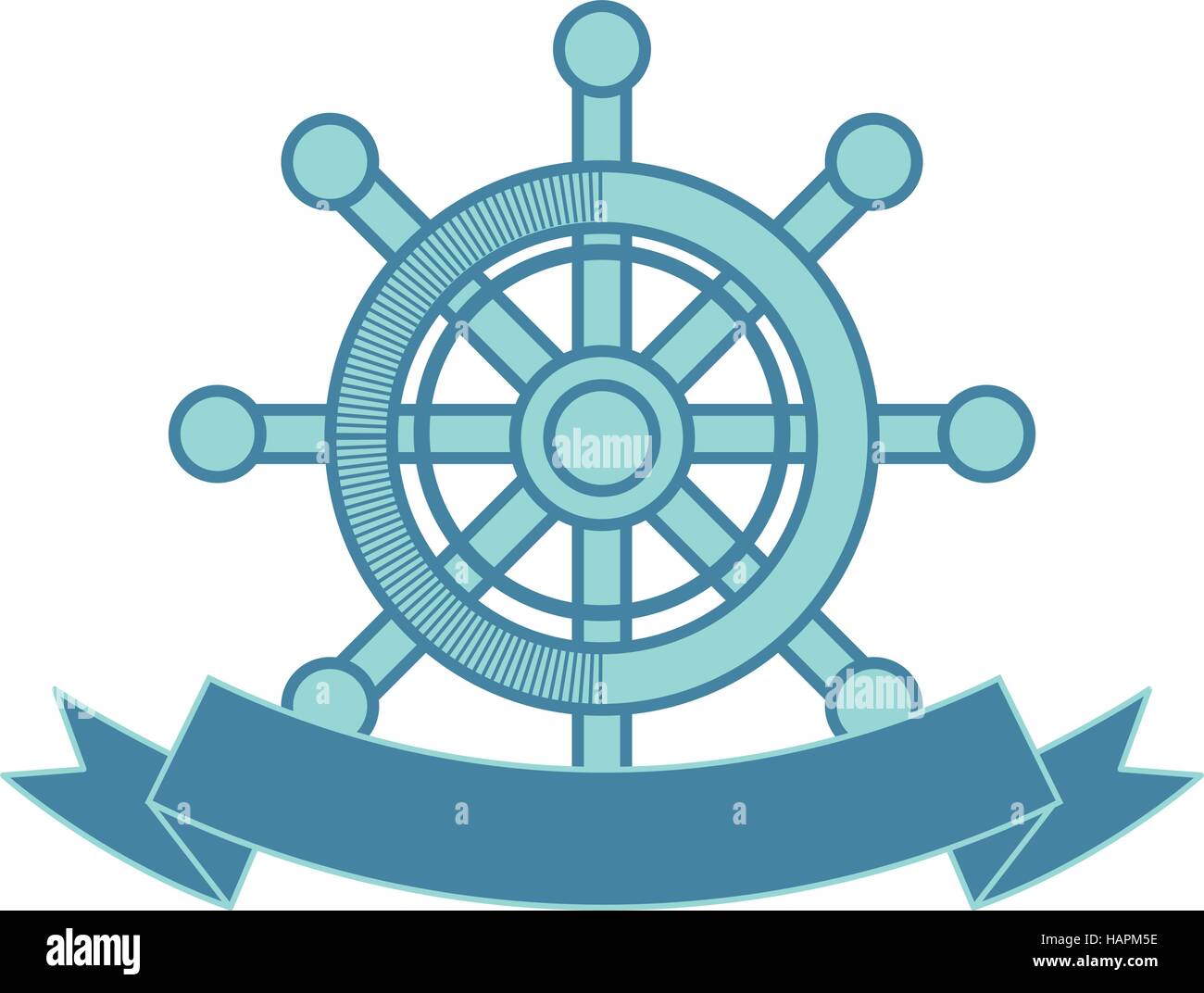 Timon ship maritime icon hi-res stock photography and images - Alamy
