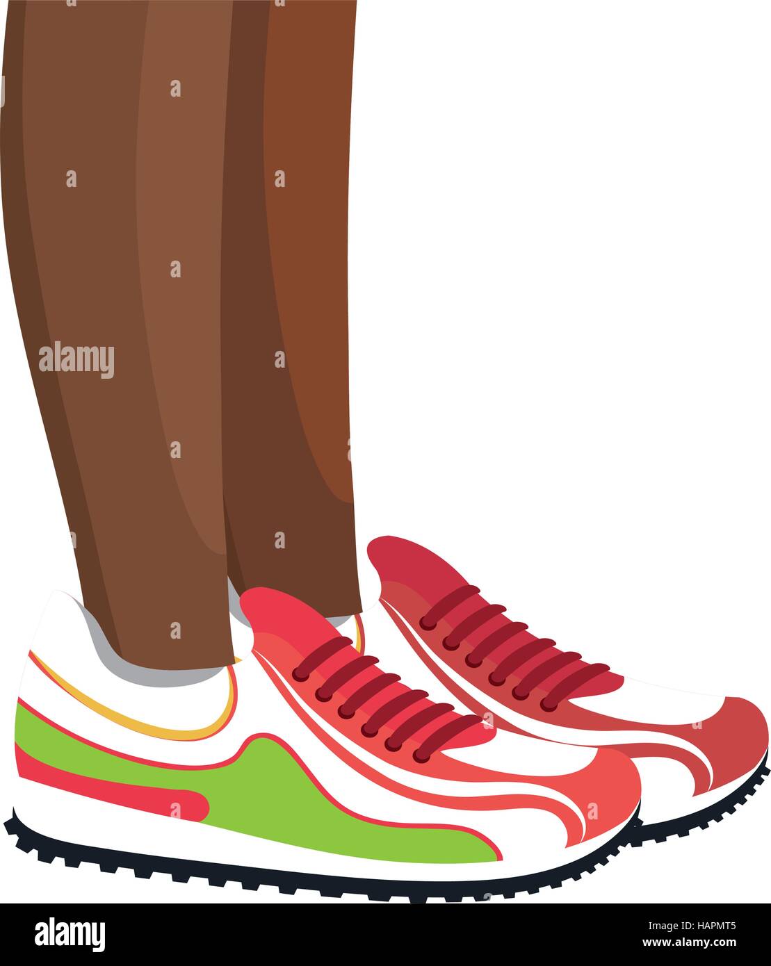 Woman toes Stock Vector Images - Alamy