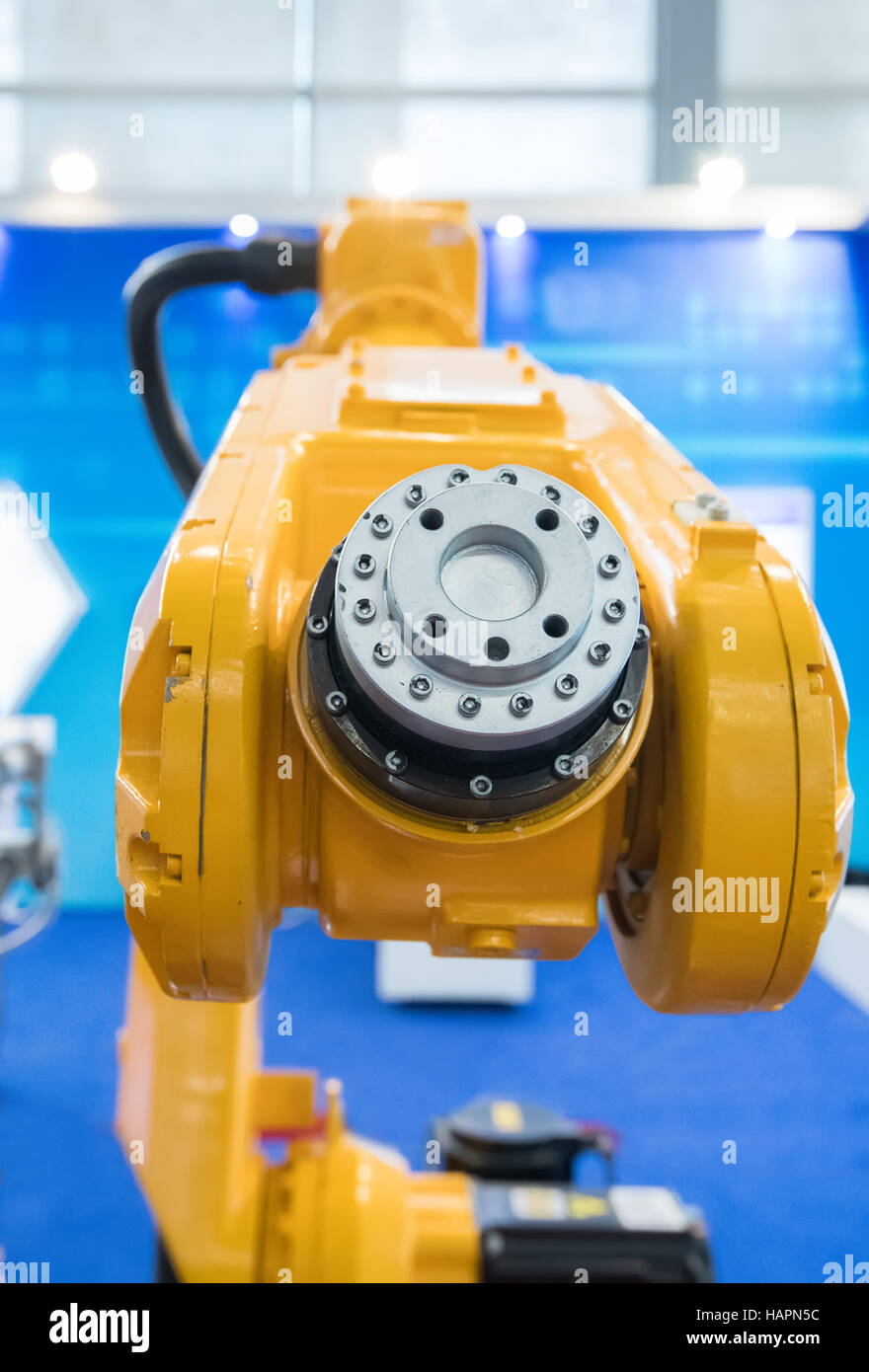 Controler of robotic hand Stock Photo - Alamy