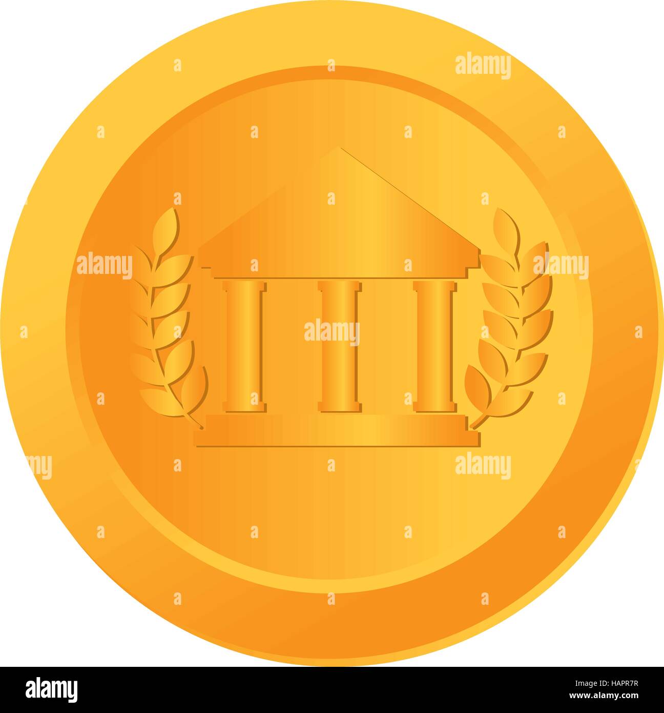 School emblem frame icon vector hi-res stock photography and images - Alamy