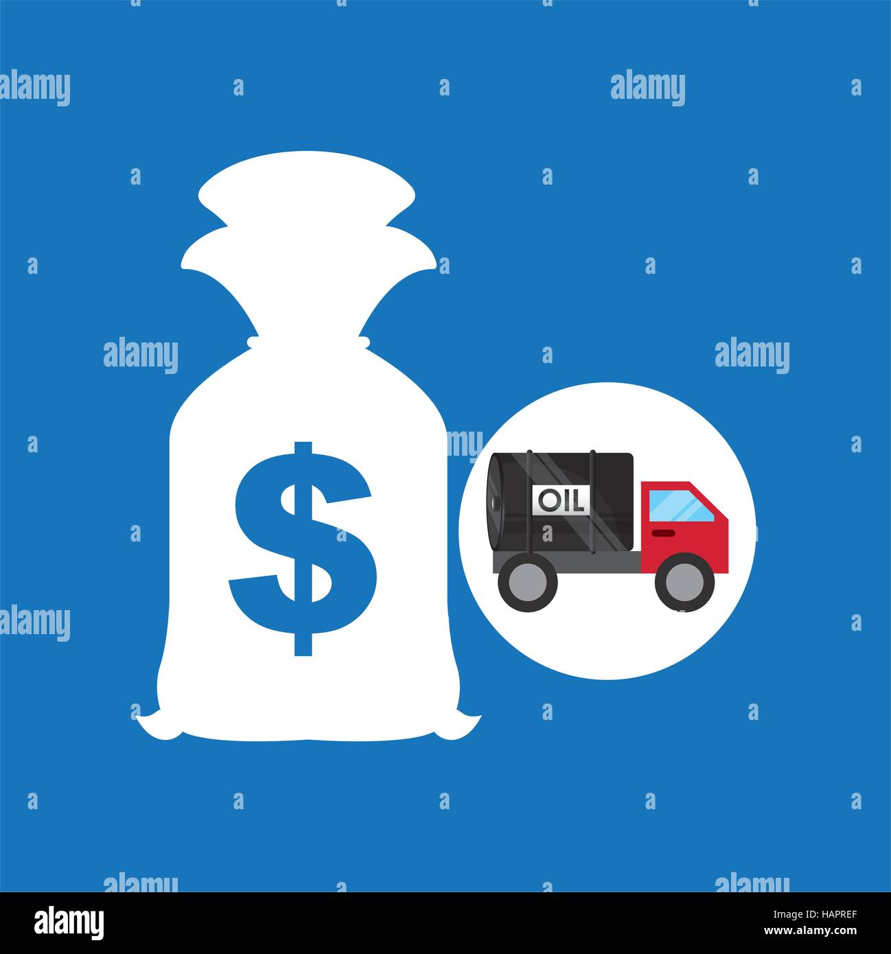 Empty ship fuel tank Stock Vector Images - Alamy