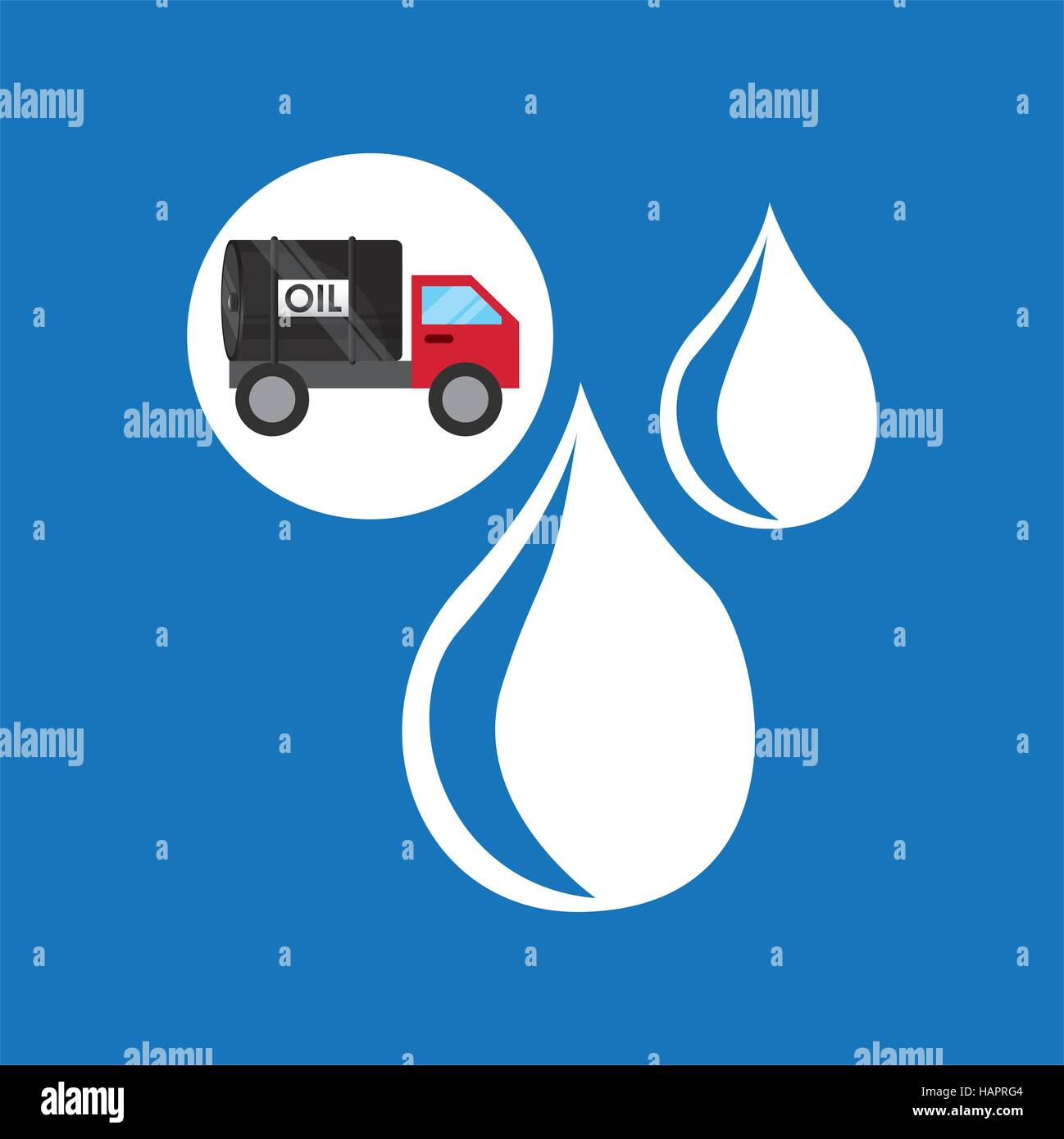 tank truck oil drop icon vector illustration eps 10 Stock Vector Image ...