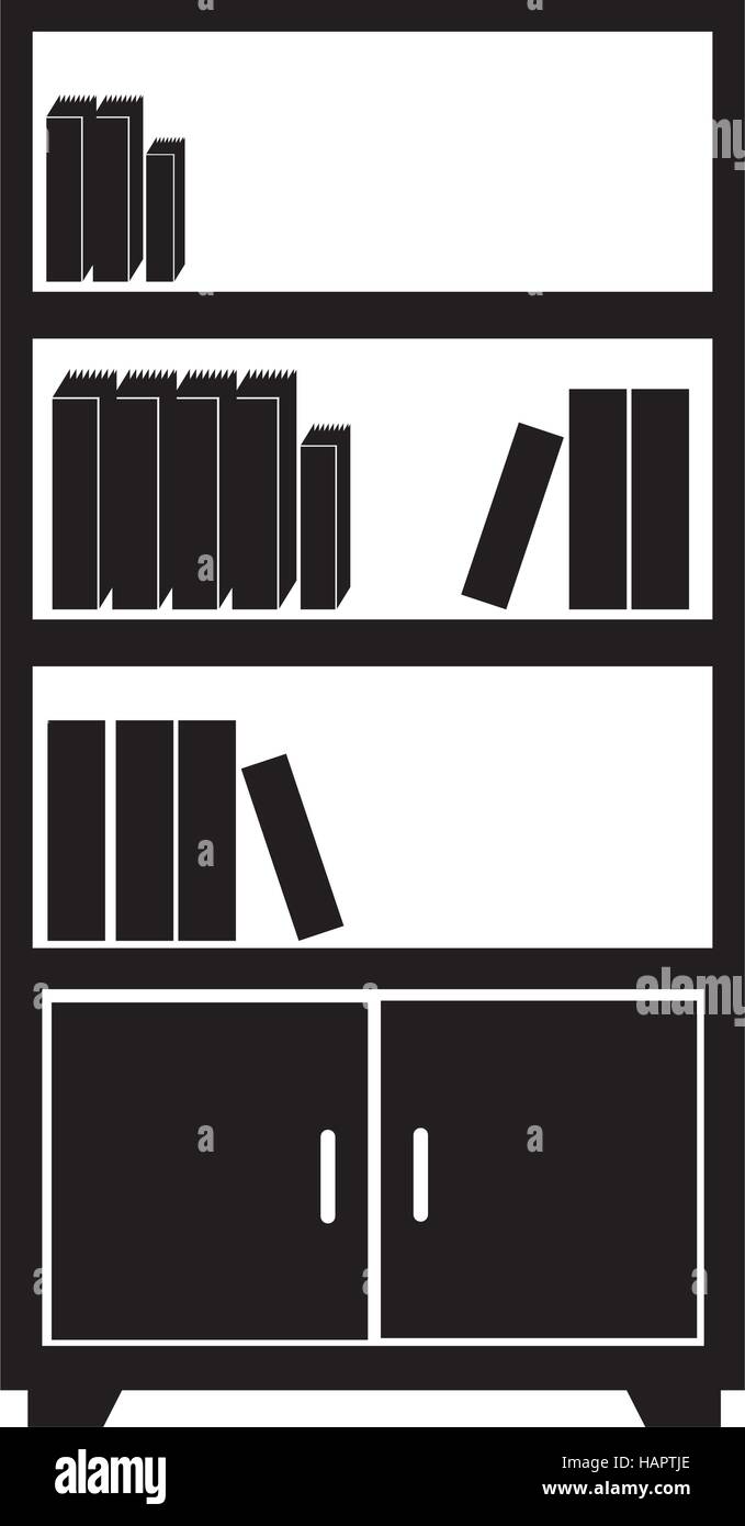 library books case isolated vector illustration design Stock Vector ...