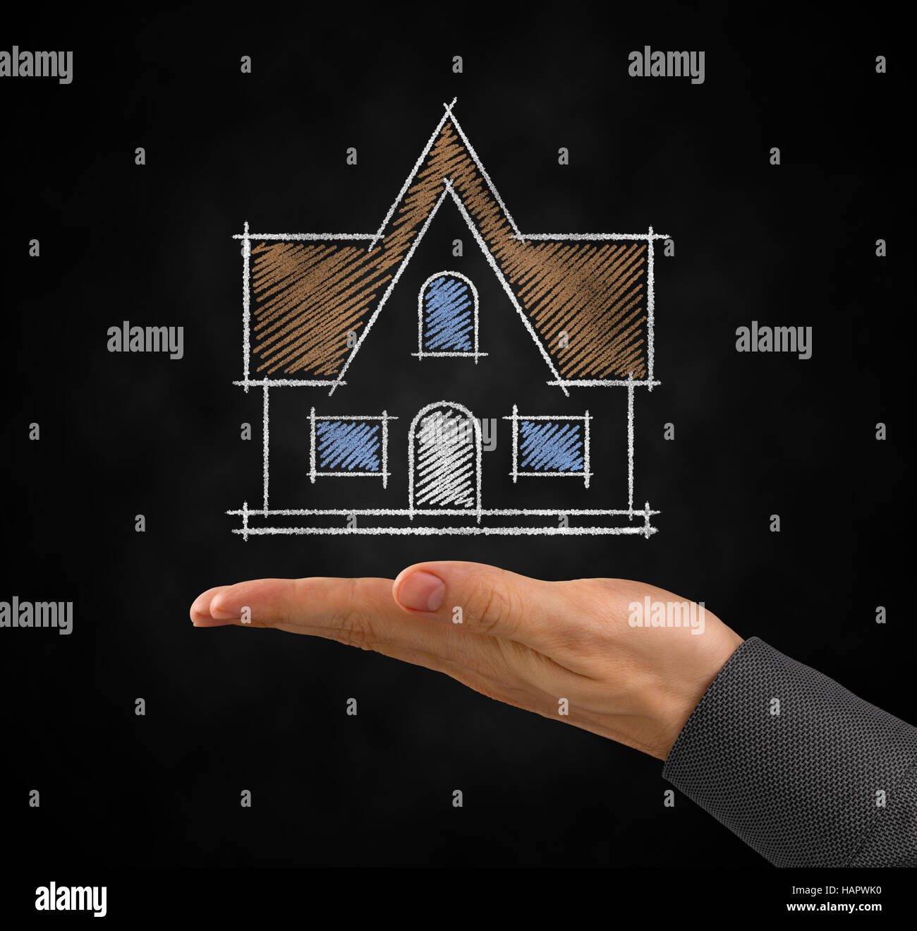 Home building project hi-res stock photography and images - Alamy