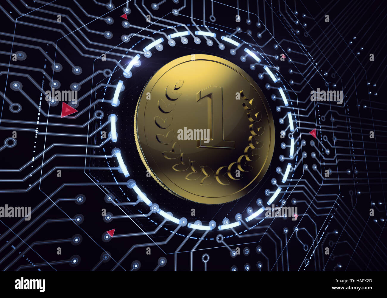 Computer currency exchange neon hi-res stock photography and images - Alamy