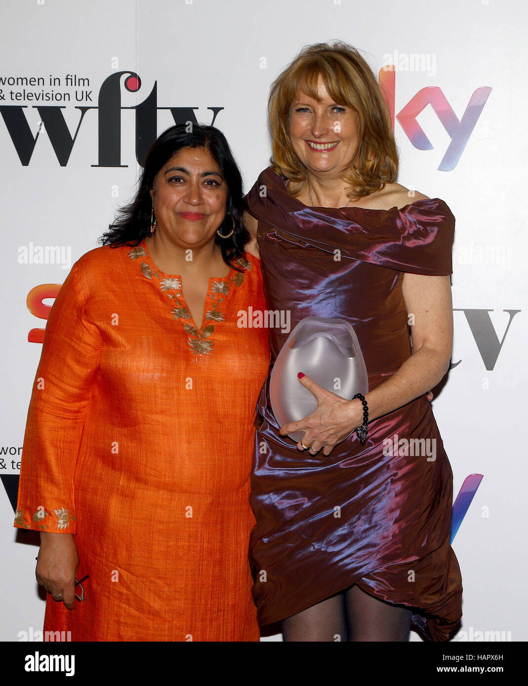 Gurinder Chadha presented Beryl Richards with the ITV Studios ...