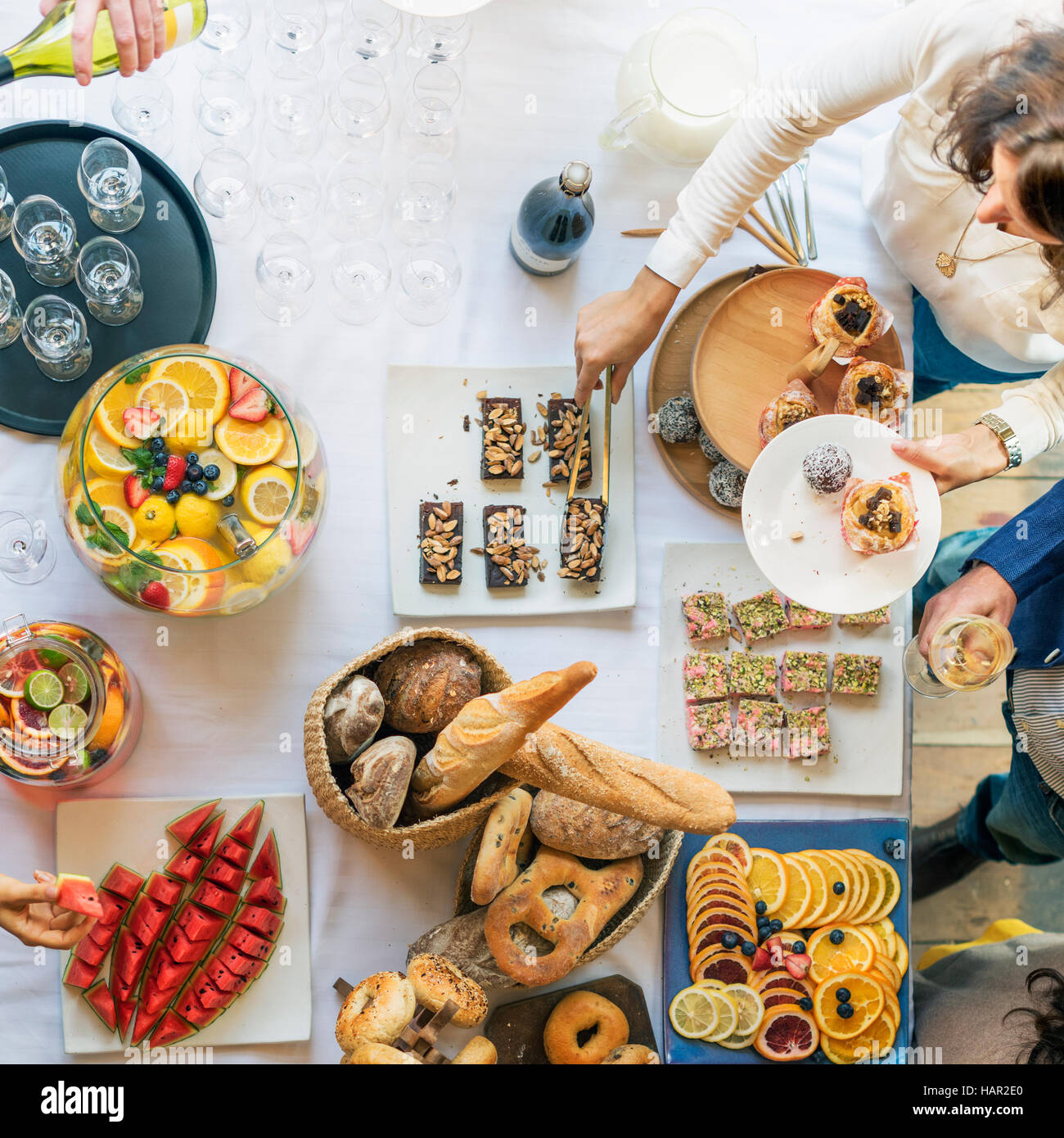 Food Catering Cuisine Culinary Gourmet Buffet Party Concept Stock Photo ...