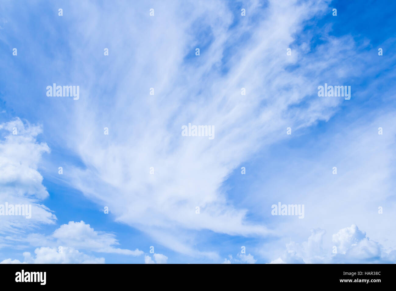 beautiful clouds and sky in the good day Stock Photo - Alamy