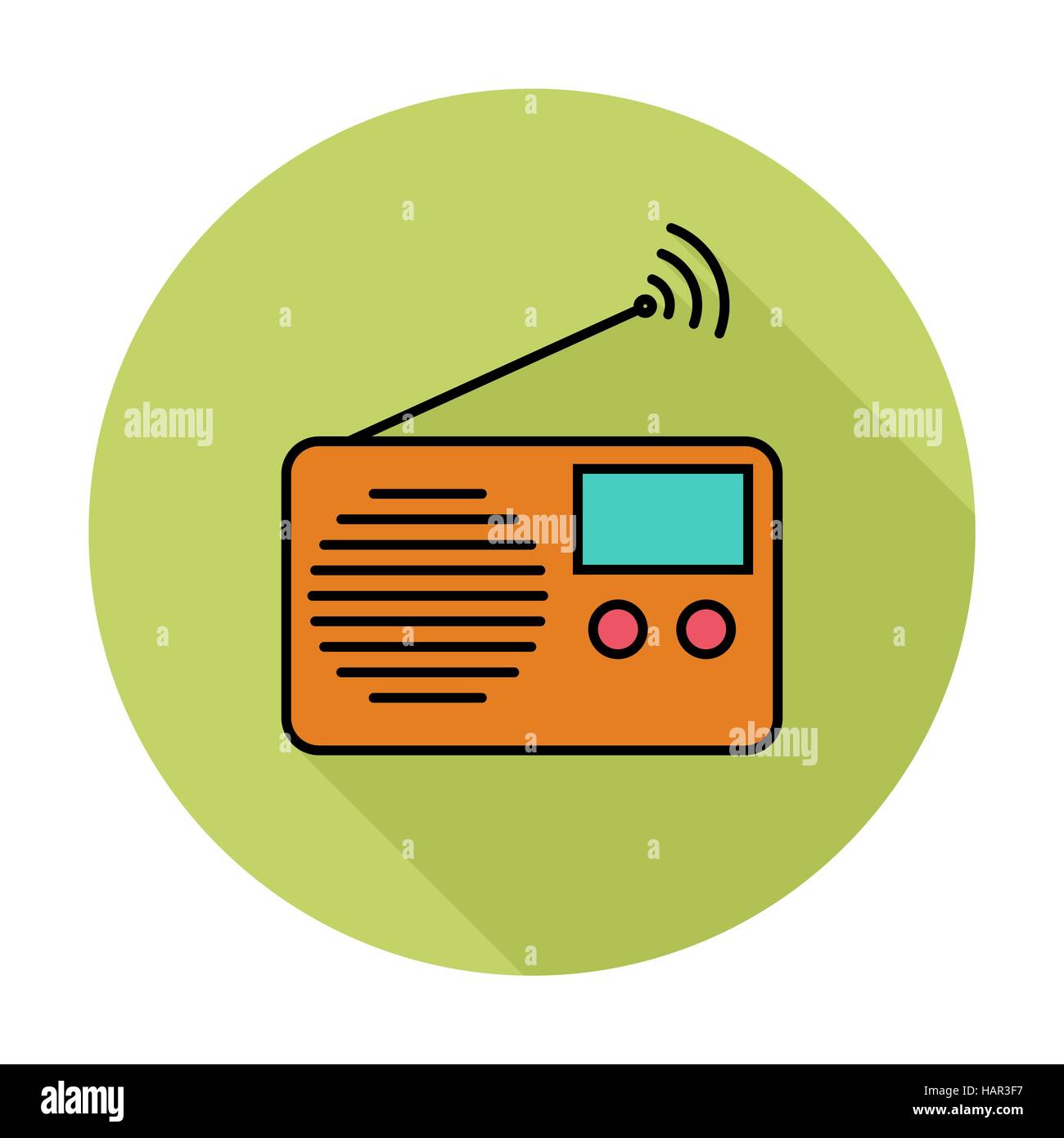 Voice dial image Stock Vector Images - Alamy