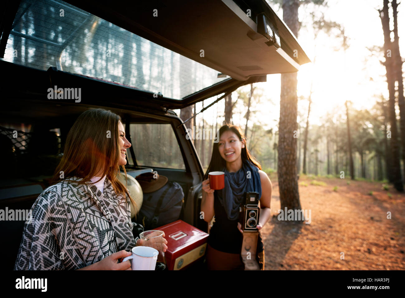 Girls Friends Exploring Outdoors Nature Concept Stock Photo - Alamy Girls Friends Exploring Outdoors Nature Concept Stock Photo - Alamy