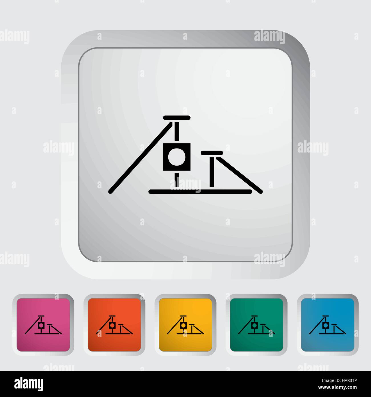 Scratching post icon. Flat vector related icon for web and mobile ...