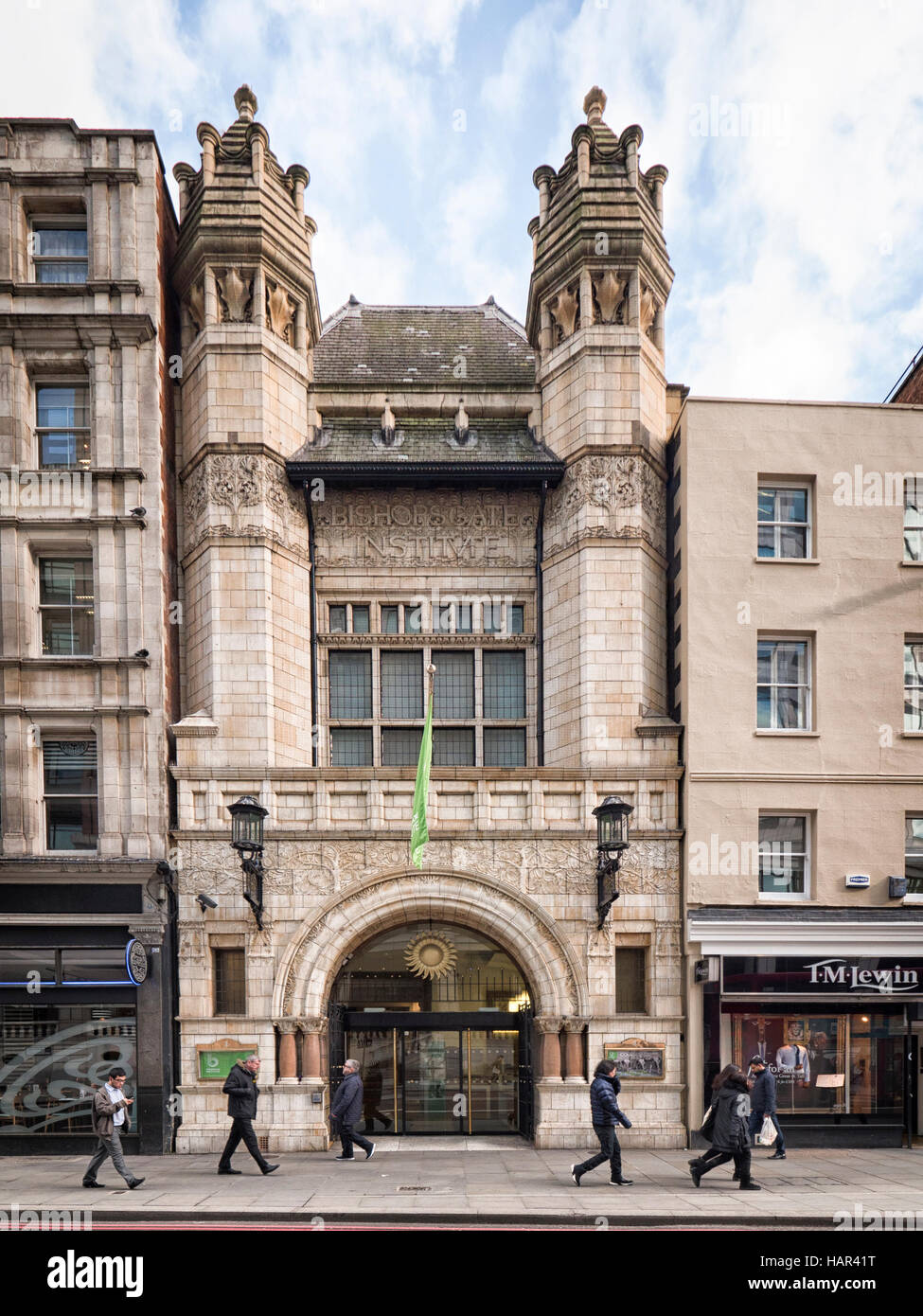 Bishopsgate institute london hi-res stock photography and images - Alamy