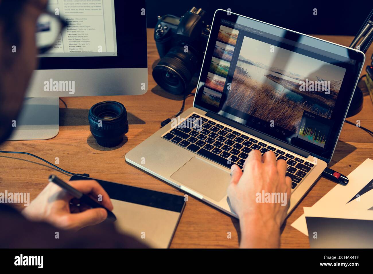 Photography Ideas Creative Occupation Design Studio Concept Stock Photo ...