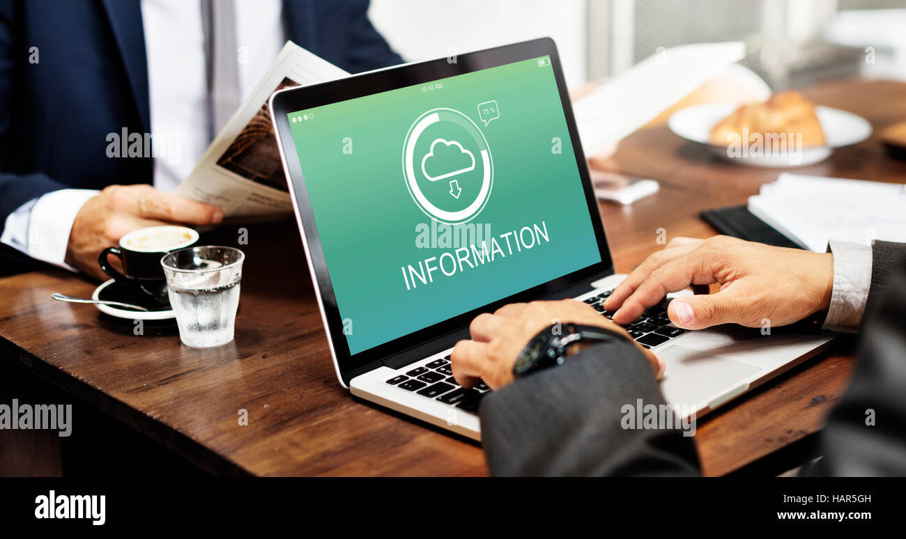 The Cloud Storage Data Concept Stock Photo - Alamy