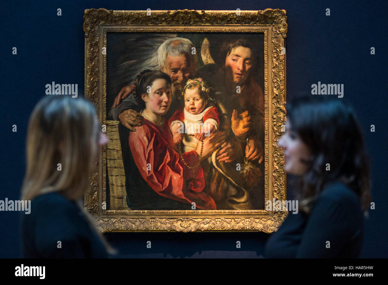 Christies Old Masters Evening Sale Preview High Resolution Stock ...