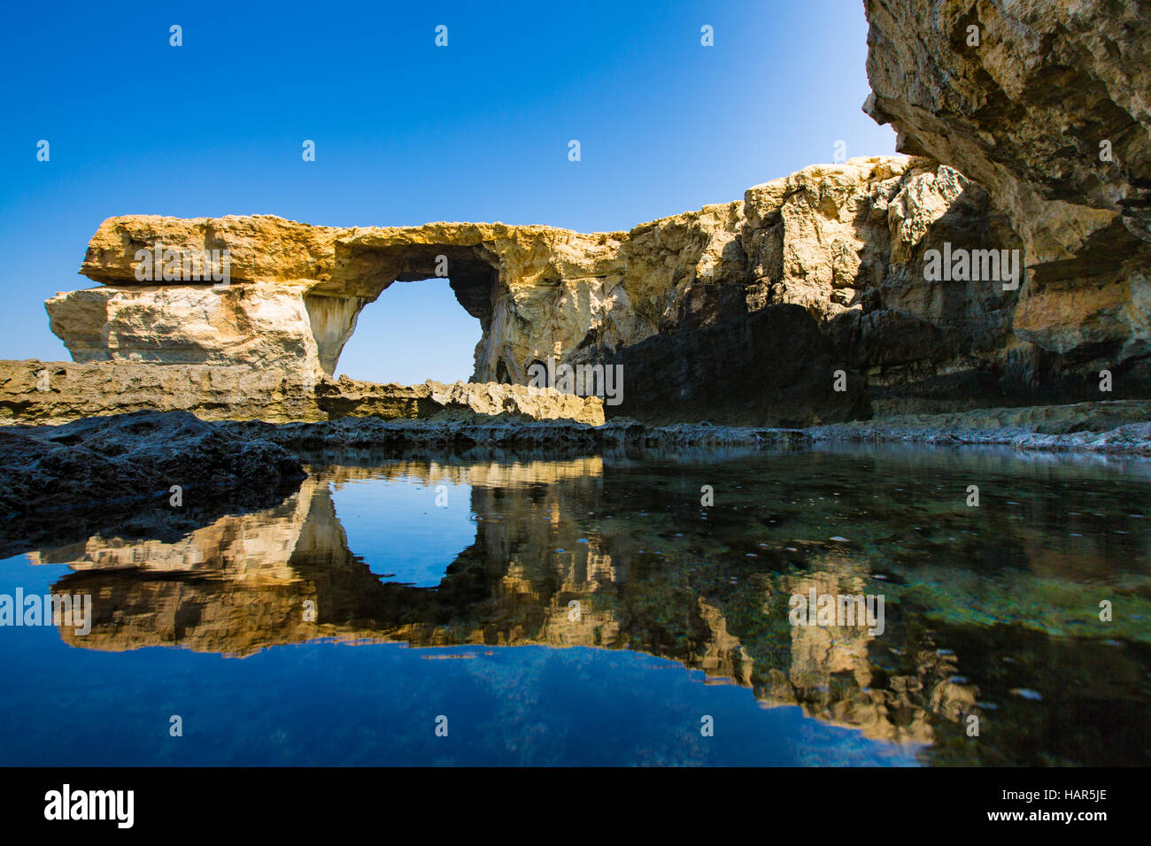 Azure window Malta Stock Photo - Alamy