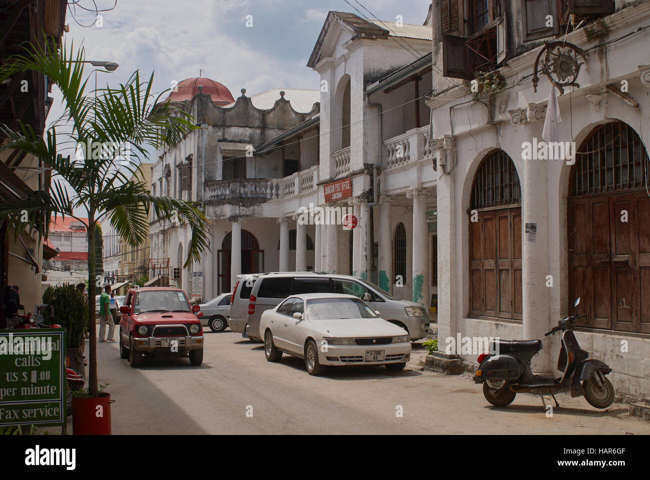 Zanzibar post office hi-res stock photography and images - Alamy