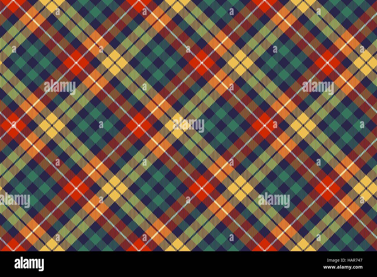 Colors check plaid seamless background. Vector illustration Stock ...