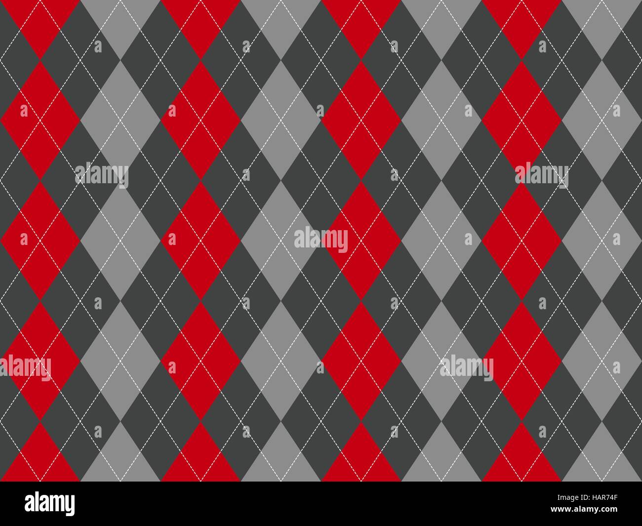Gray argyle seamless pattern. Flat design. Vector illustration Stock ...